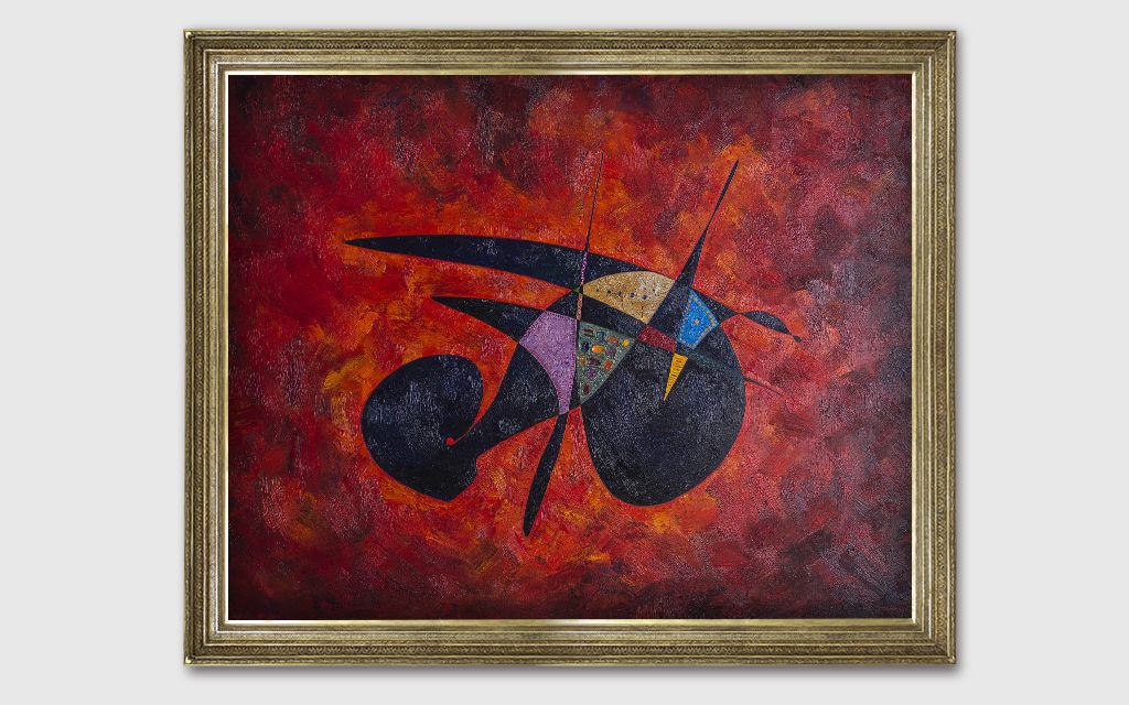 Fatimah bint Muhammad | Oil Painting | Abstract Art | Gheorghe Virtosu
