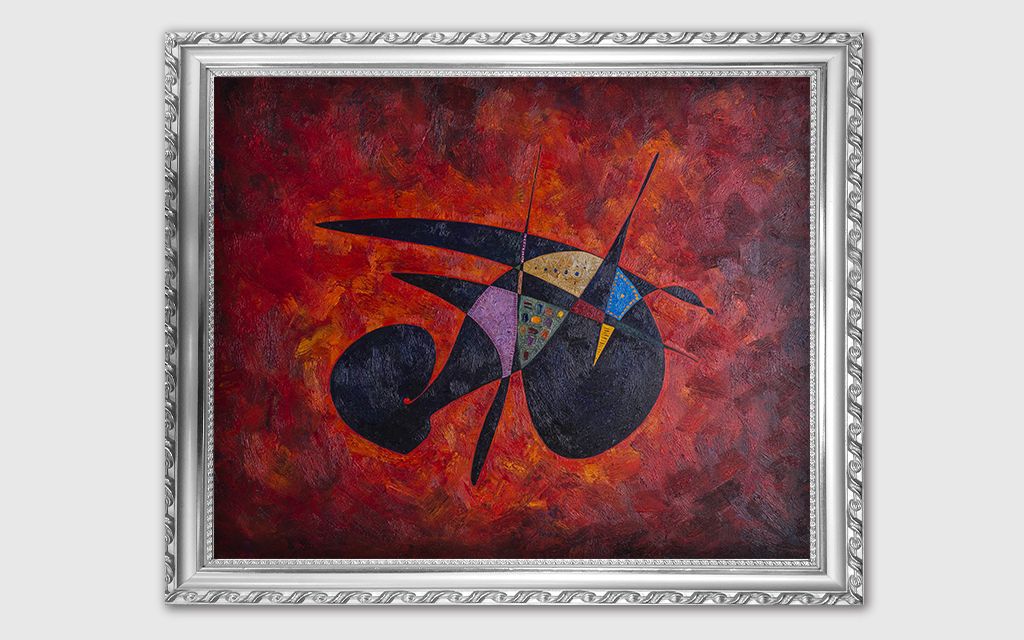Fatimah bint Muhammad | Oil Painting | Abstract Art | Gheorghe Virtosu
